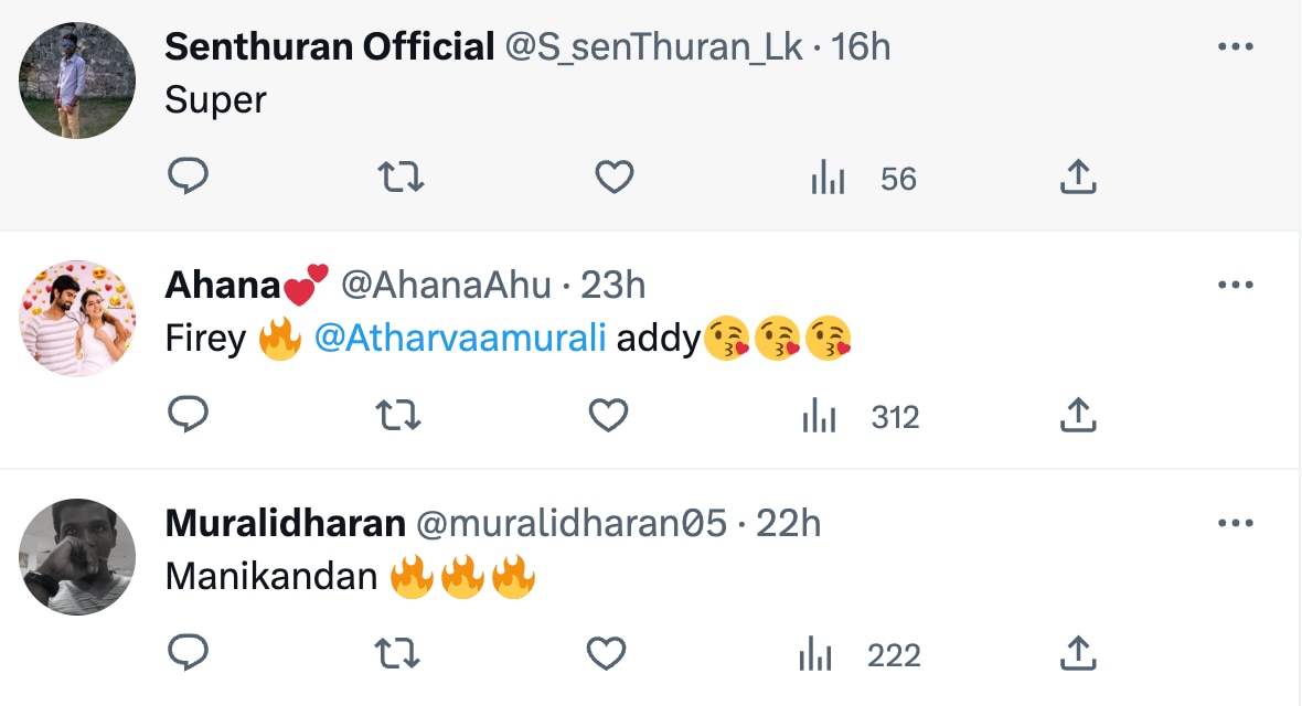 Mathagam first look teaser out. Atharvaa Murali and Manikadan's thriller to stream soon on ...